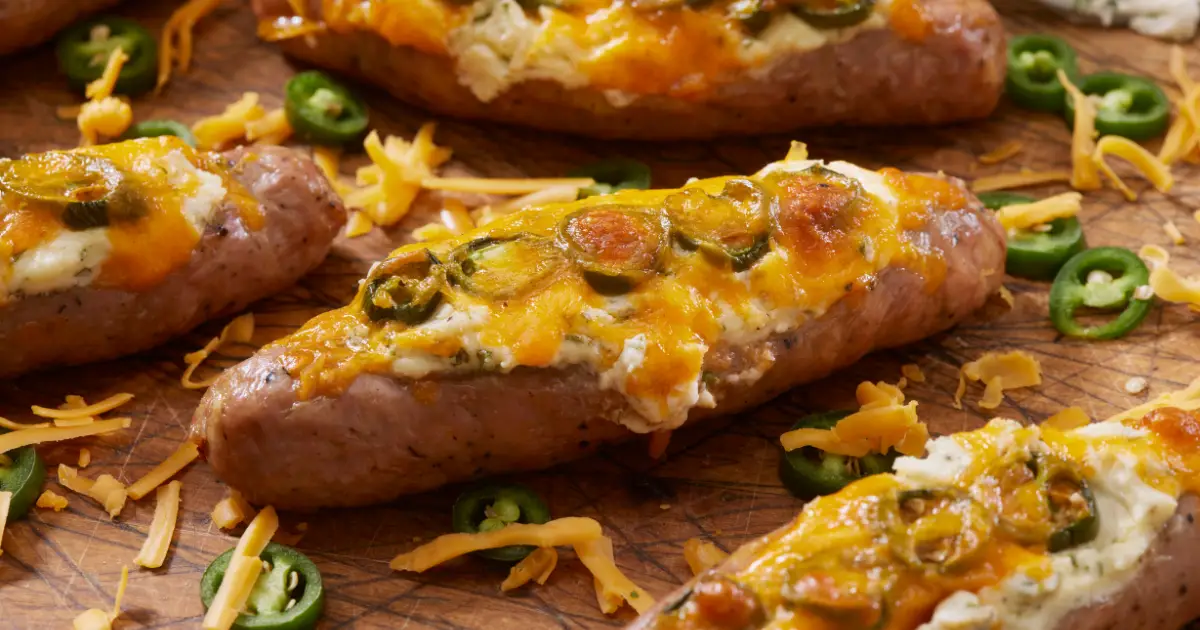 Whisk Up a Storm with Cream Cheese Stuffed Italian Sausage
